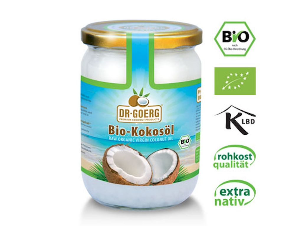 Dr. Goerg Premium Bio-Kokosöl – Kräuterhaus Klocke
