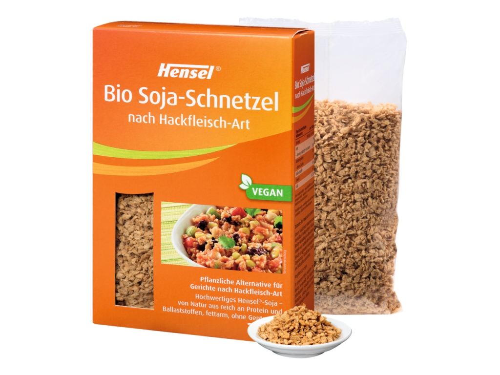 Hensel Bio-Soja Schnetzel nach Hackfleisch-Art Bio sichern