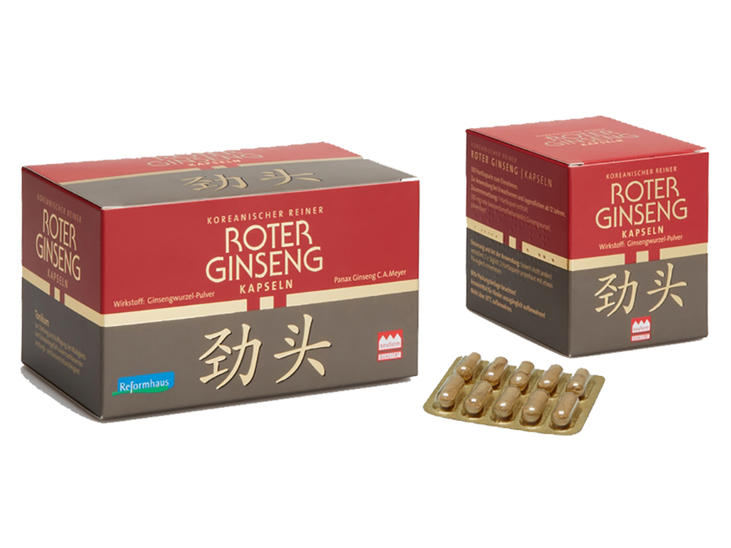KGV Roter Ginseng Tabletten – Kräuterhaus Klocke