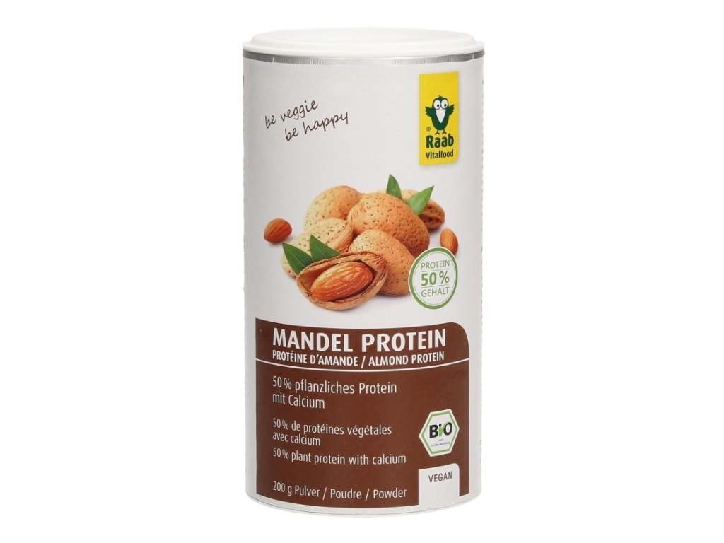 Raab Bio Mandel Protein Pulver (200g) – Kräuterhaus Klocke