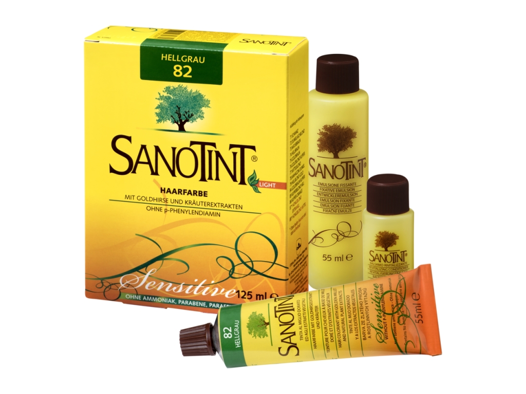 SANOTINT light Haarfarbe - 82 Hellgrau – Kräuterhaus Klocke